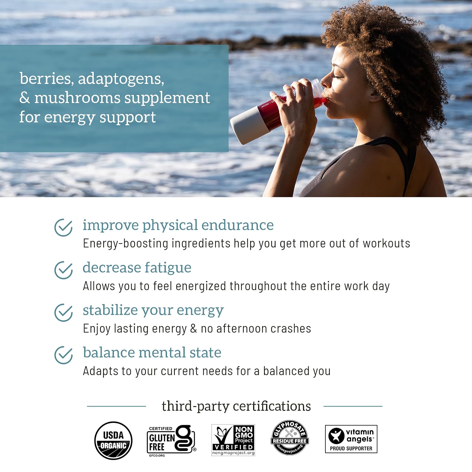 convenient energy powder on-the-go