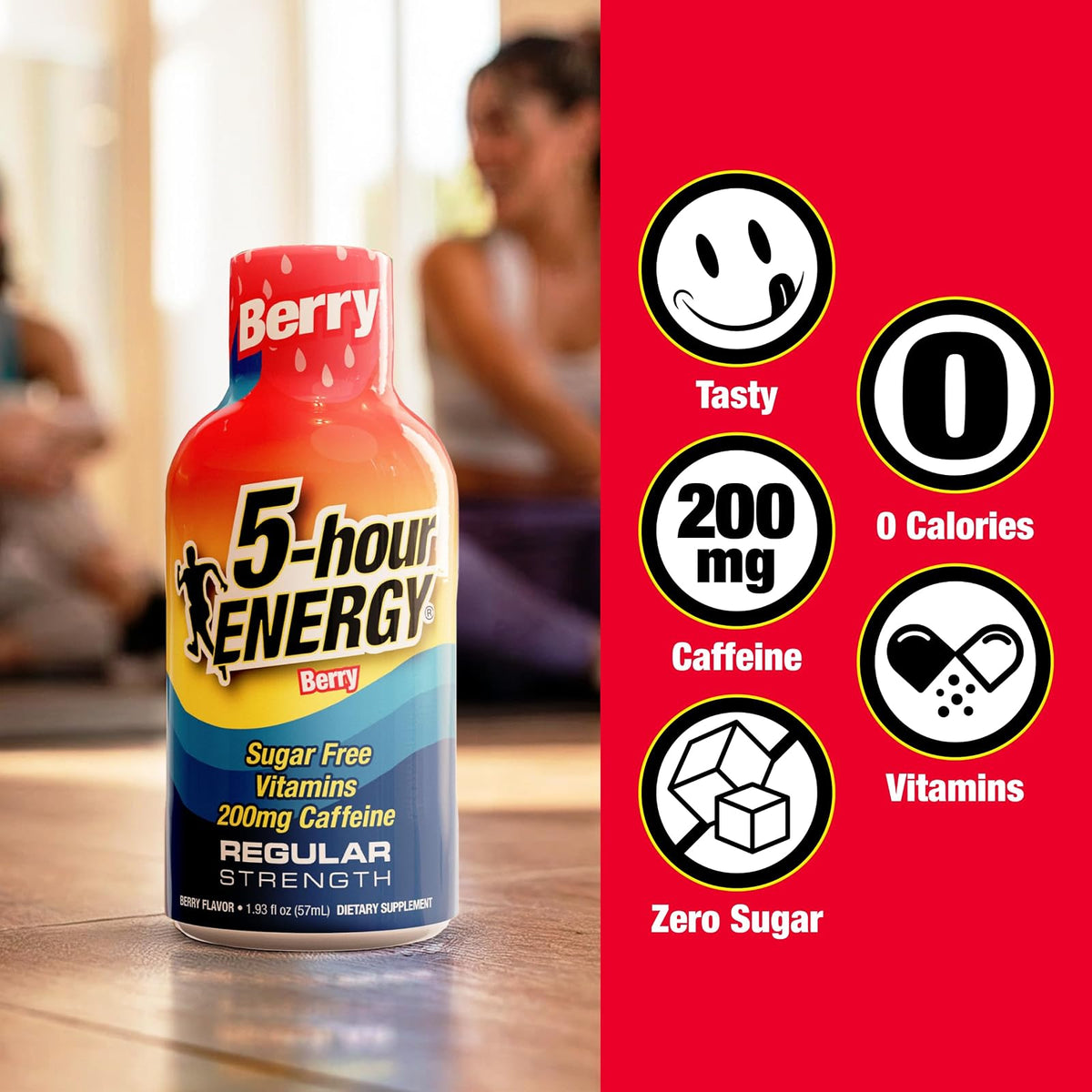 convenient energy shot for work