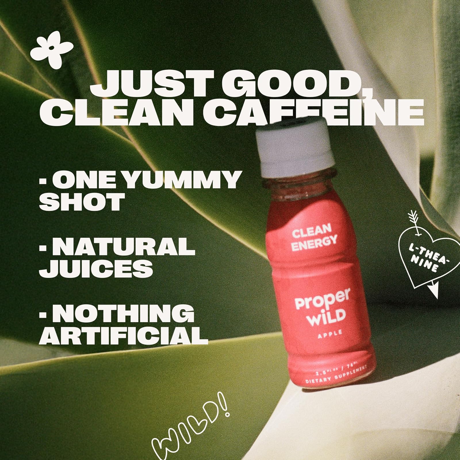 Convenient energy shots for athletes