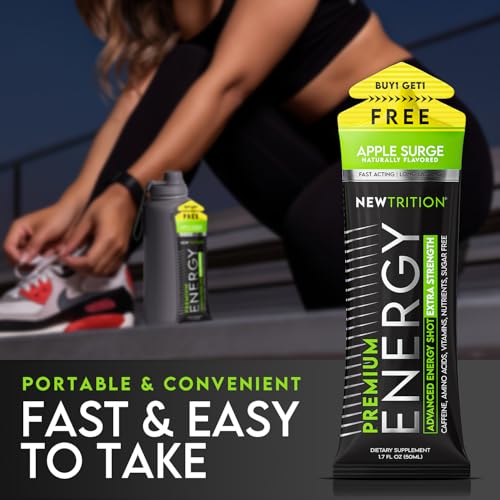 Convenient energy shots for on-the-go