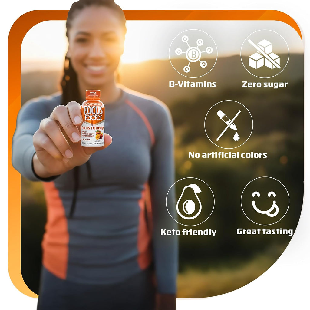 Convenient energy shots for on-the-go