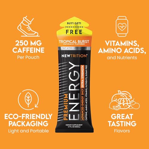 Convenient energy shots on the go
