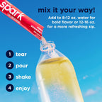 Convenient energy stick packs