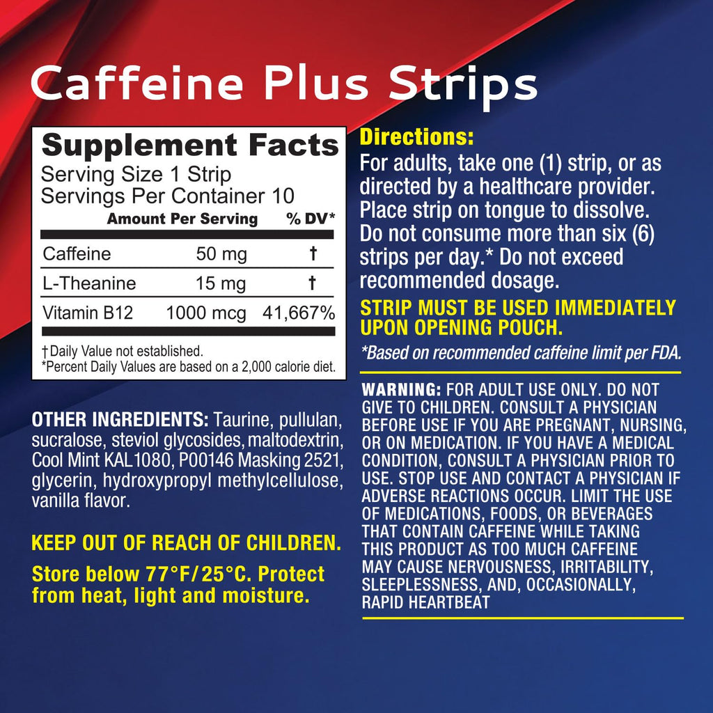 Convenient energy strips for daily use
