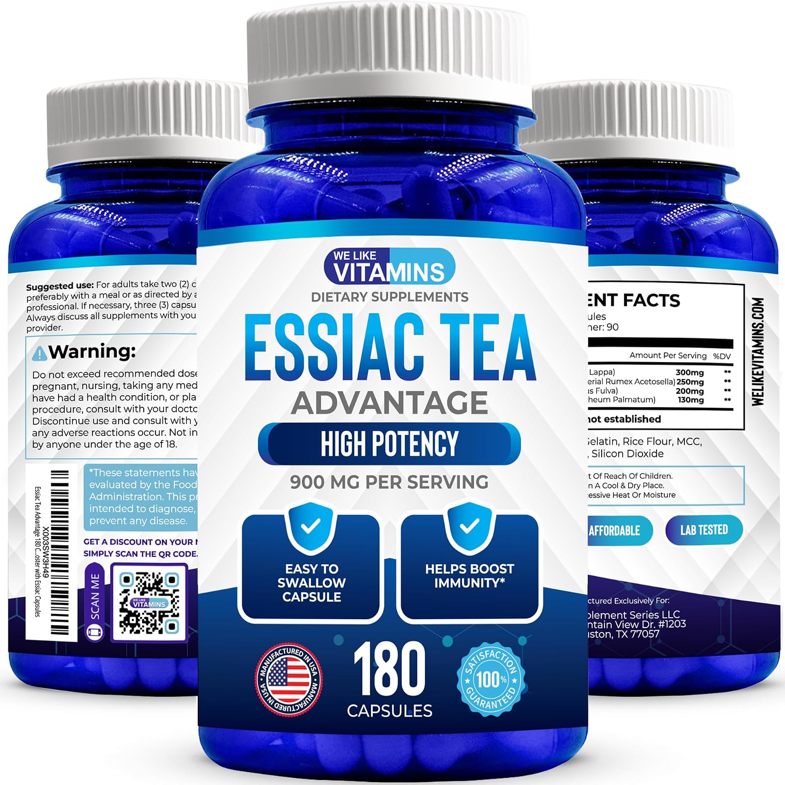 Convenient Essiac tea supplement