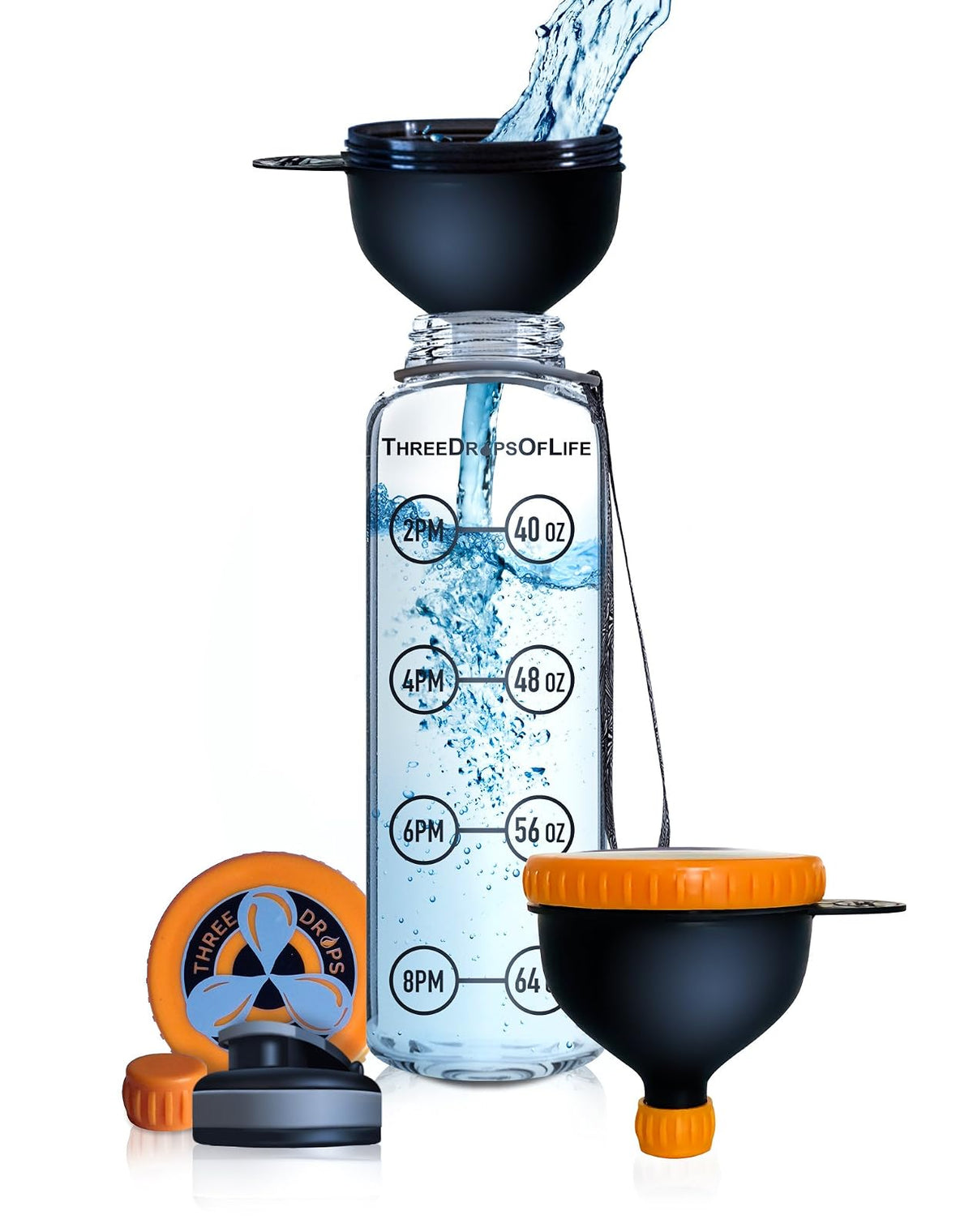 convenient Fill N Run post-workout funnels