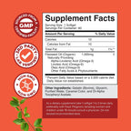 convenient flaxseed oil softgel dosage