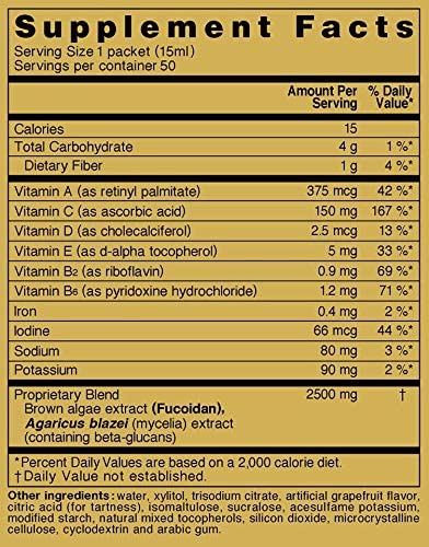 convenient fucoidan packets for travel