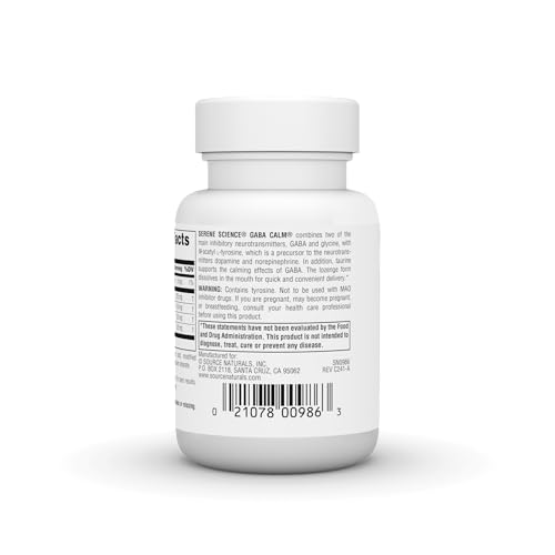 Convenient GABA lozenges for daily use