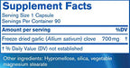 convenient garlic capsules for daily use