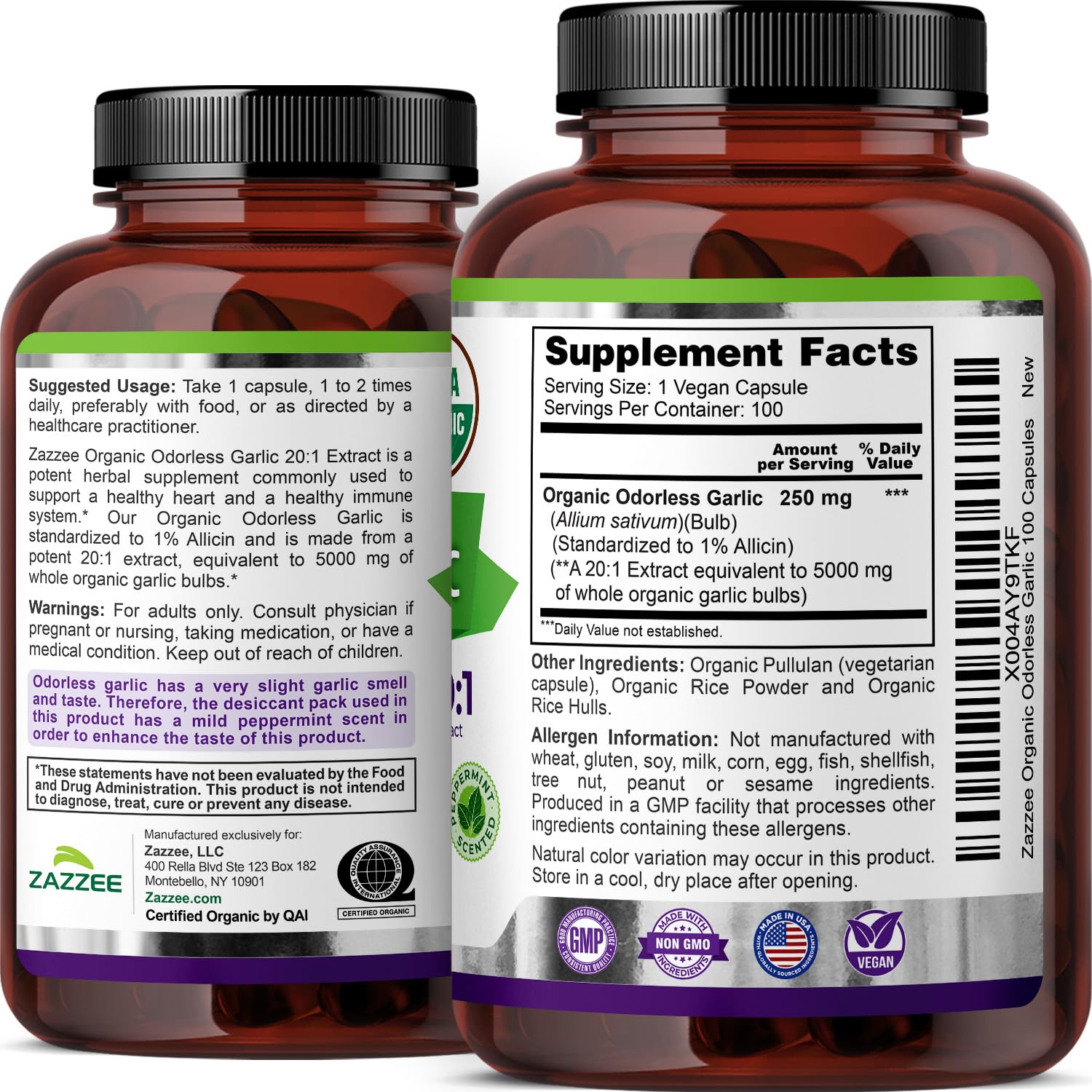 convenient garlic capsules for daily use