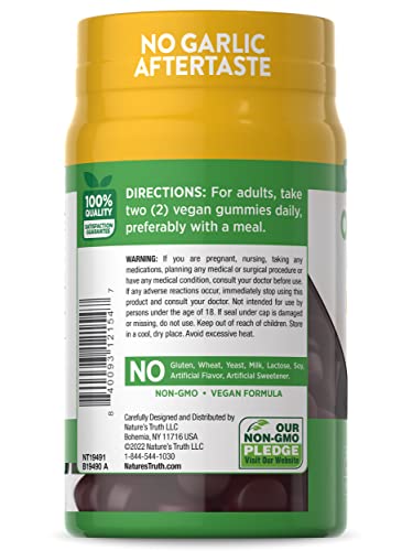 convenient garlic gummies for on-the-go