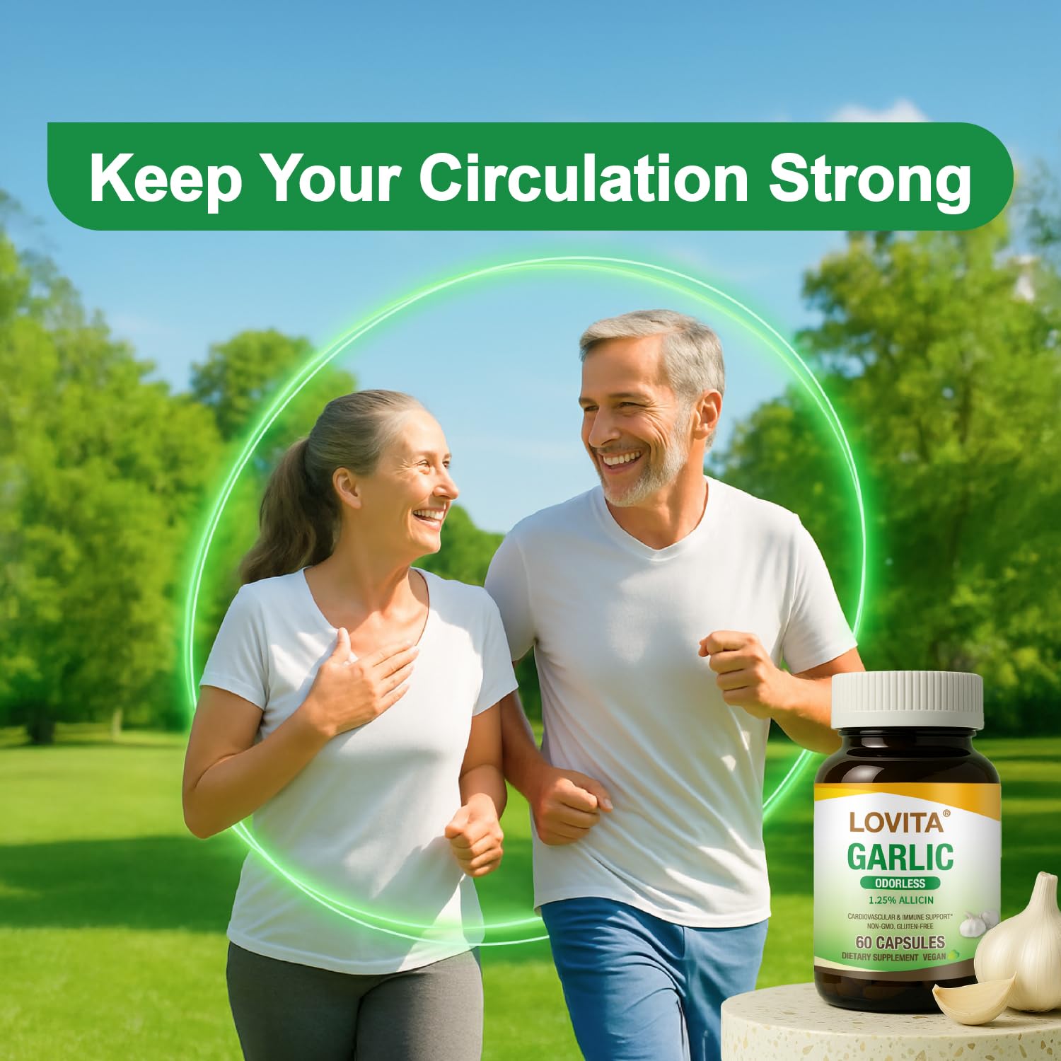 convenient garlic supplement for daily use