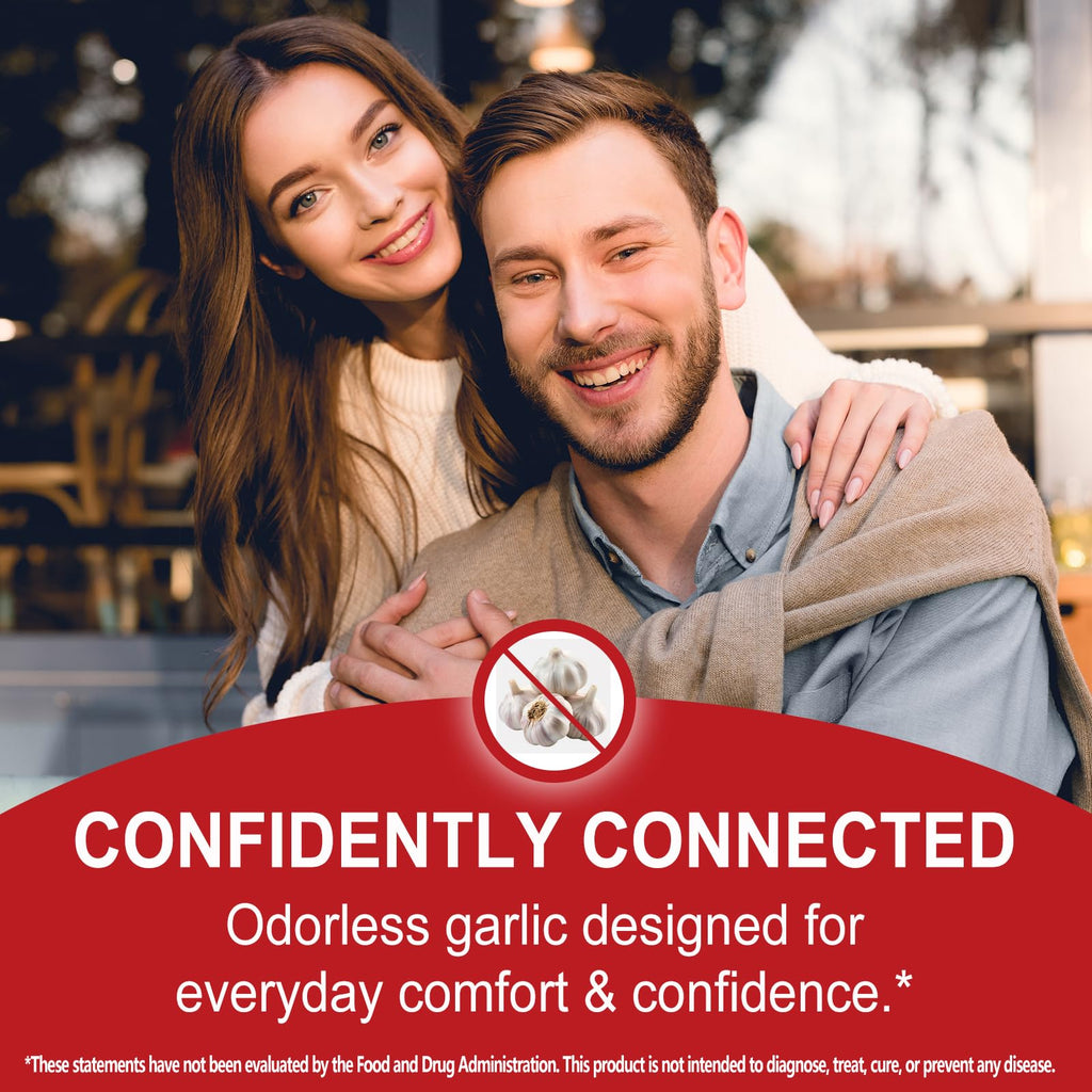 convenient garlic supplement in capsules