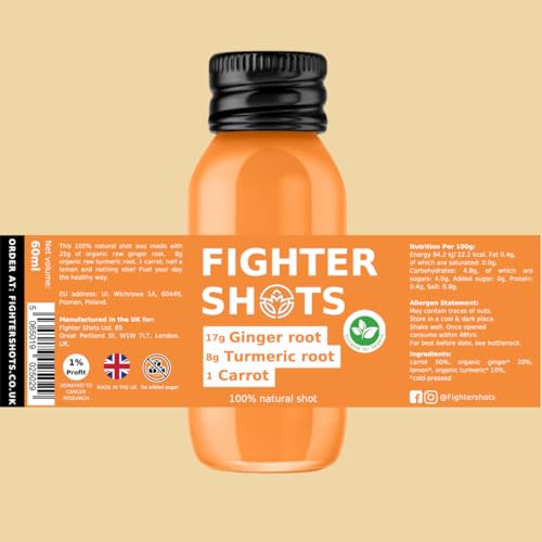 convenient ginger energy boost pack