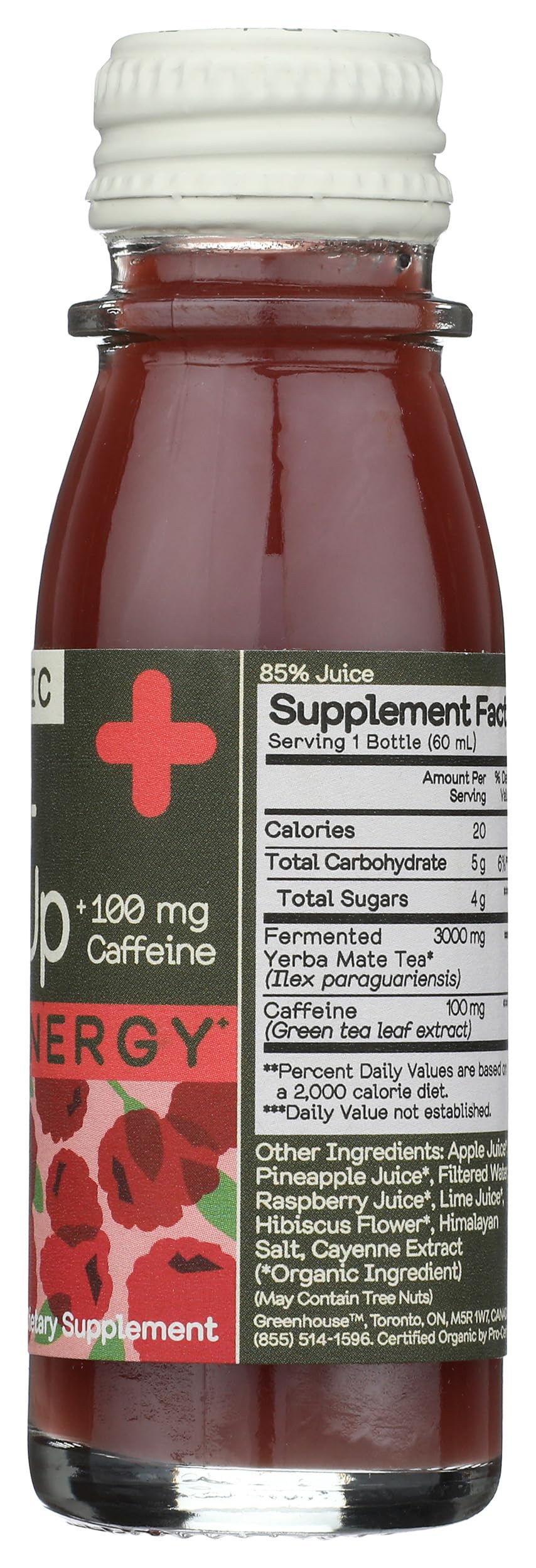 Convenient ginger energy boost