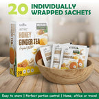 convenient ginger honey crystals for travel