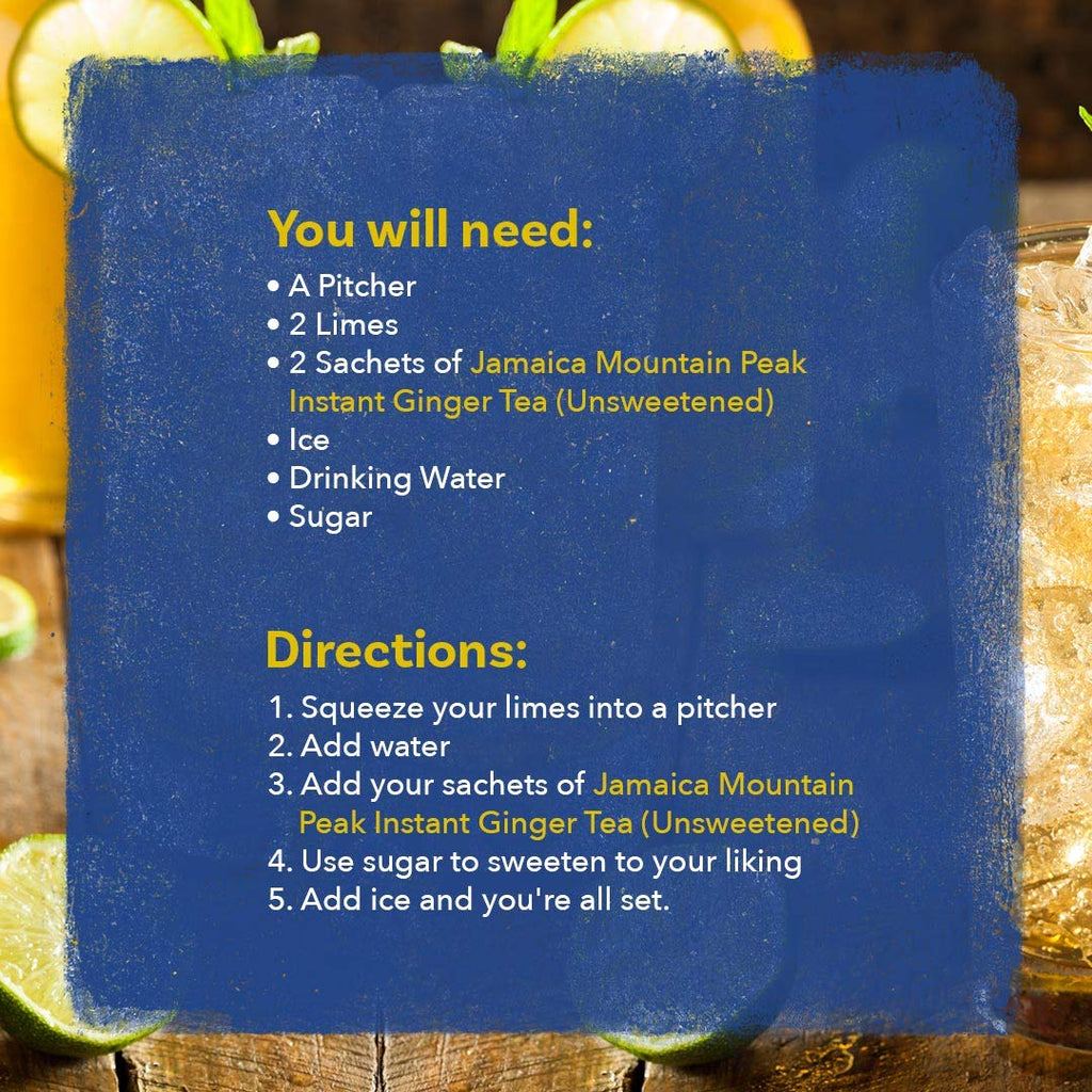 convenient ginger tea for on-the-go