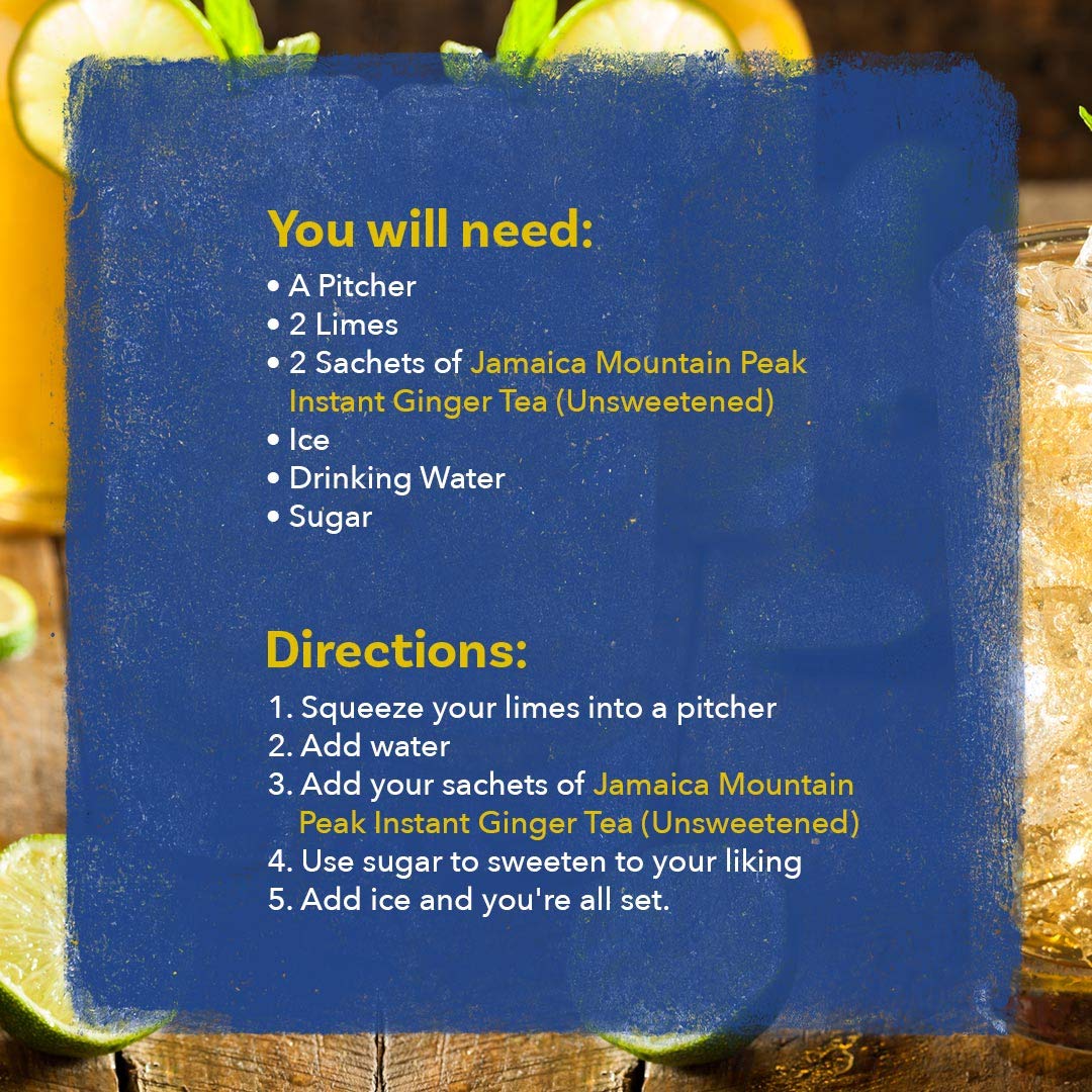 convenient ginger tea for on-the-go