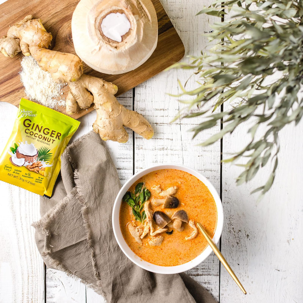 convenient ginger tea on-the-go