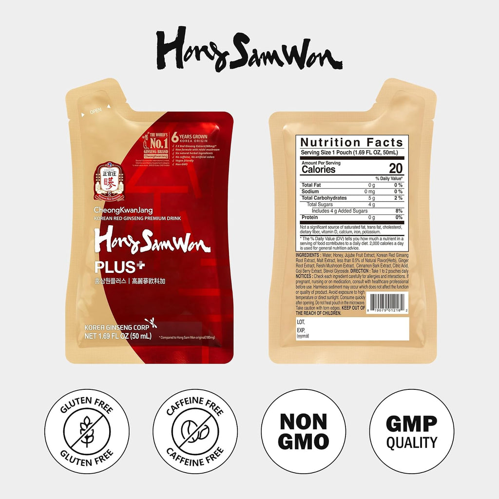 Convenient ginseng tea for daily use