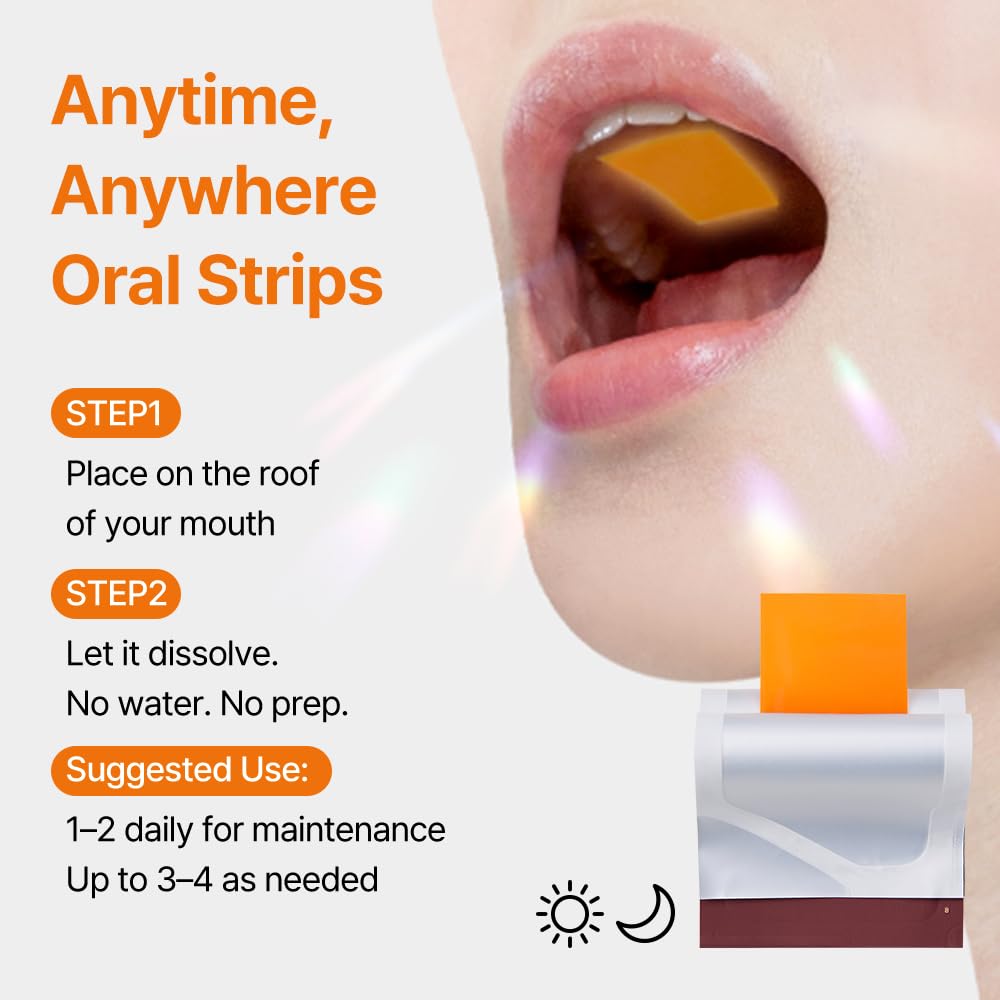 convenient glutathione strips for travel