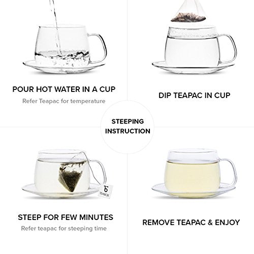 convenient green tea teabags