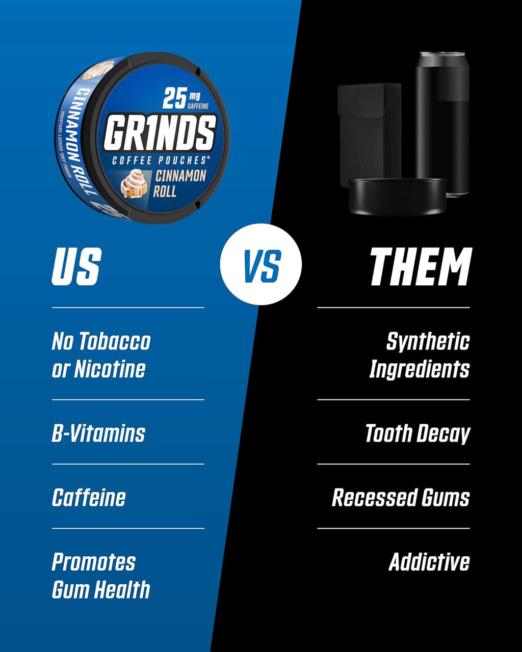 Convenient Grinds coffee pouches