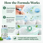 Convenient gum for on-the-go oral care
