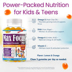 Convenient gummies for essential fats