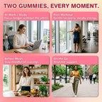 Convenient gummies for on-the-go nutrition