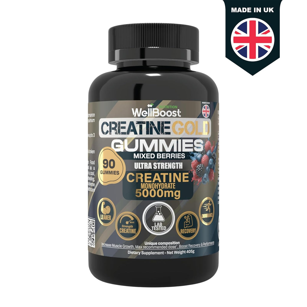Convenient gummy creatine for workouts