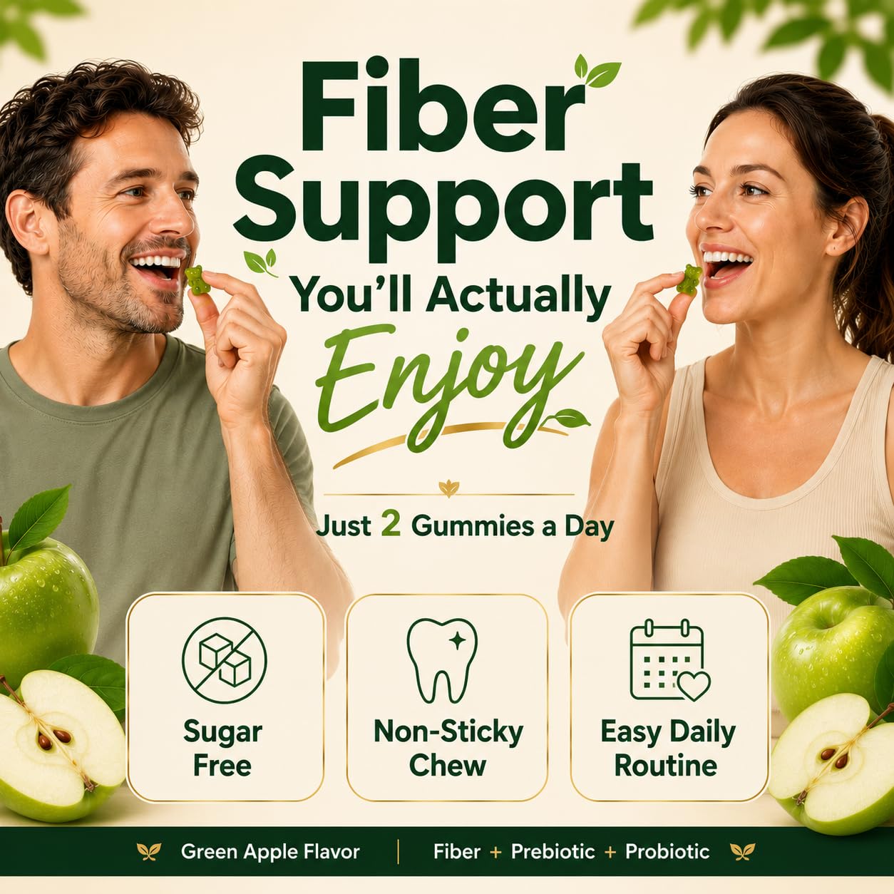Convenient gummy form of Psyllium