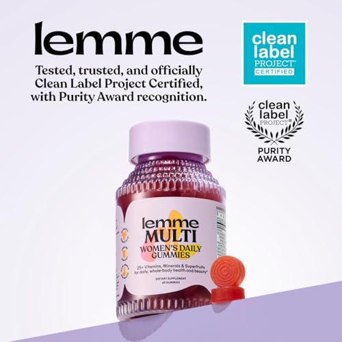 Convenient gummy multivitamins