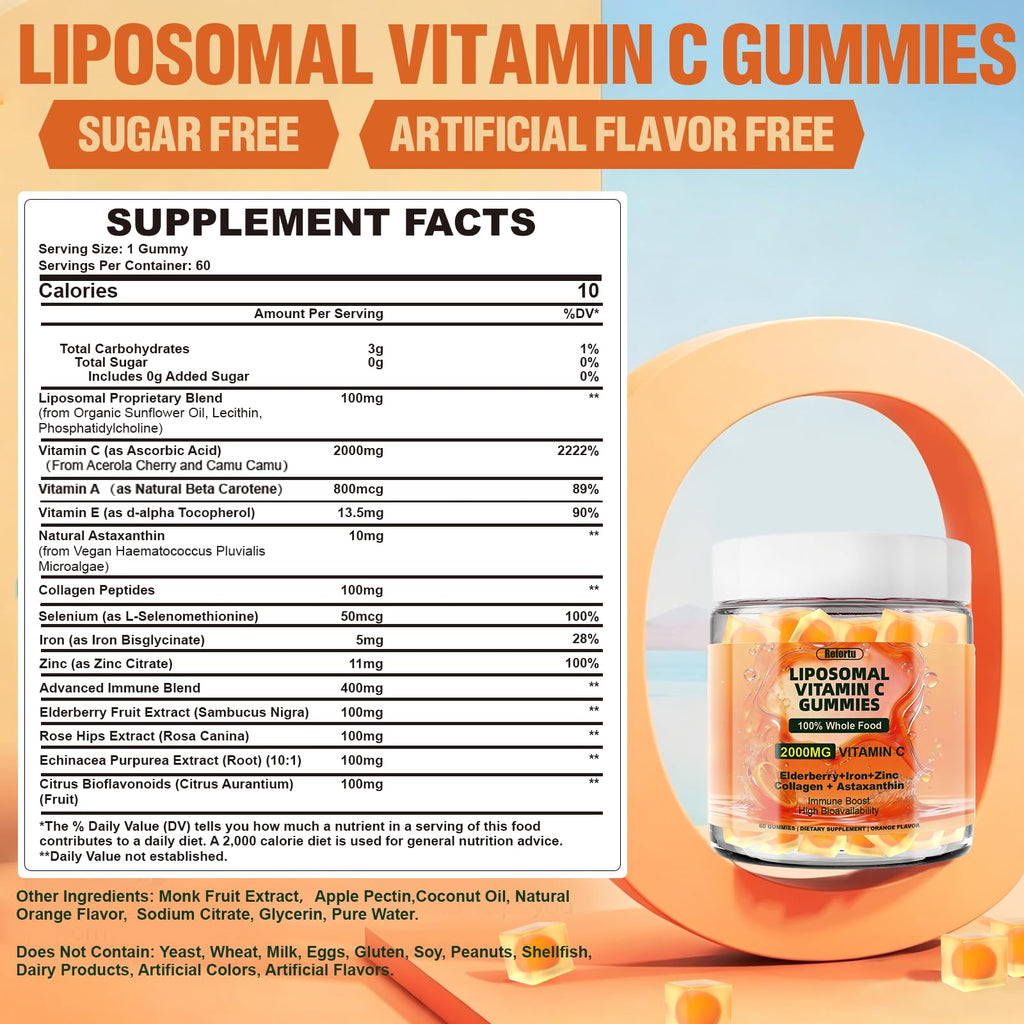 Convenient gummy vitamins for on-the-go
