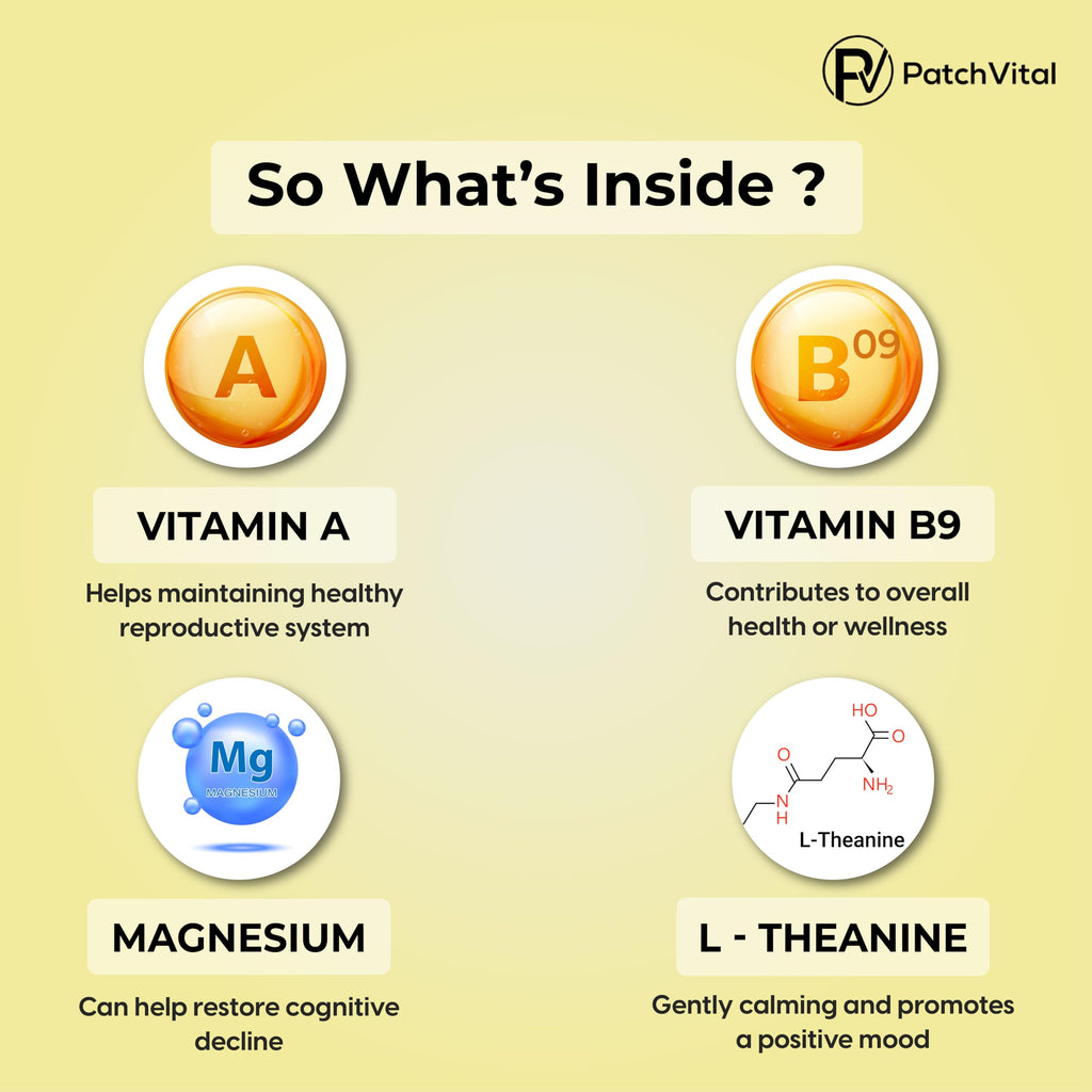 convenient health patches with nutrients