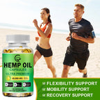 Convenient hemp oil capsules