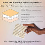 Convenient hemp relaxation patches