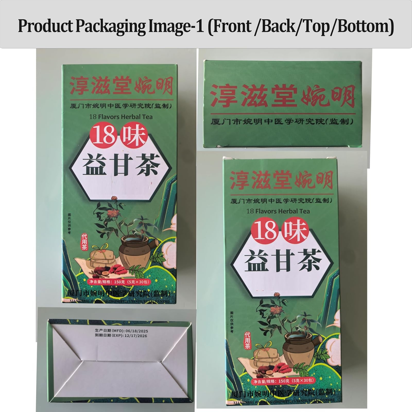 convenient herbal tea bags