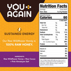 convenient honey gel packets