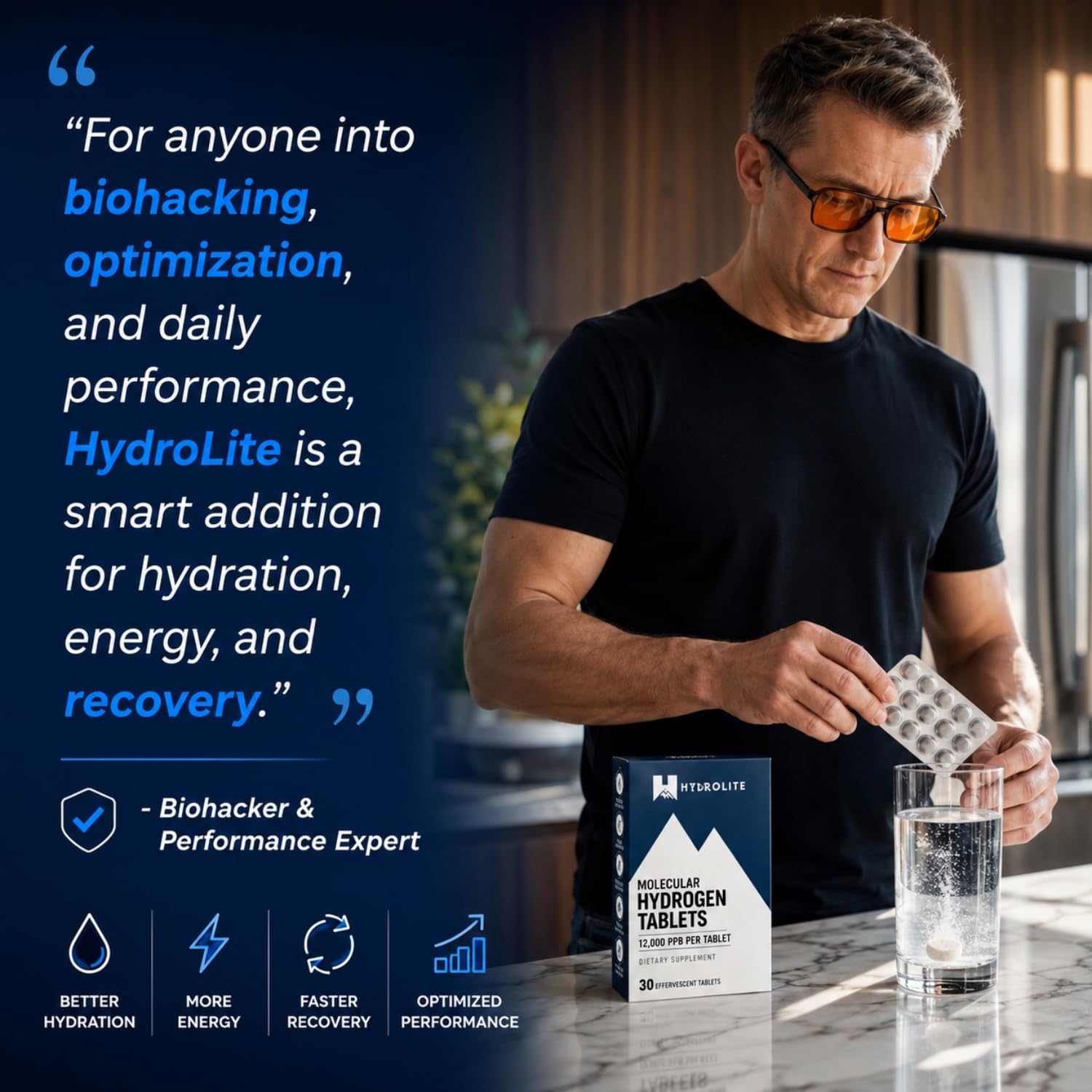 convenient hydrogen tablets for active lifestyles
