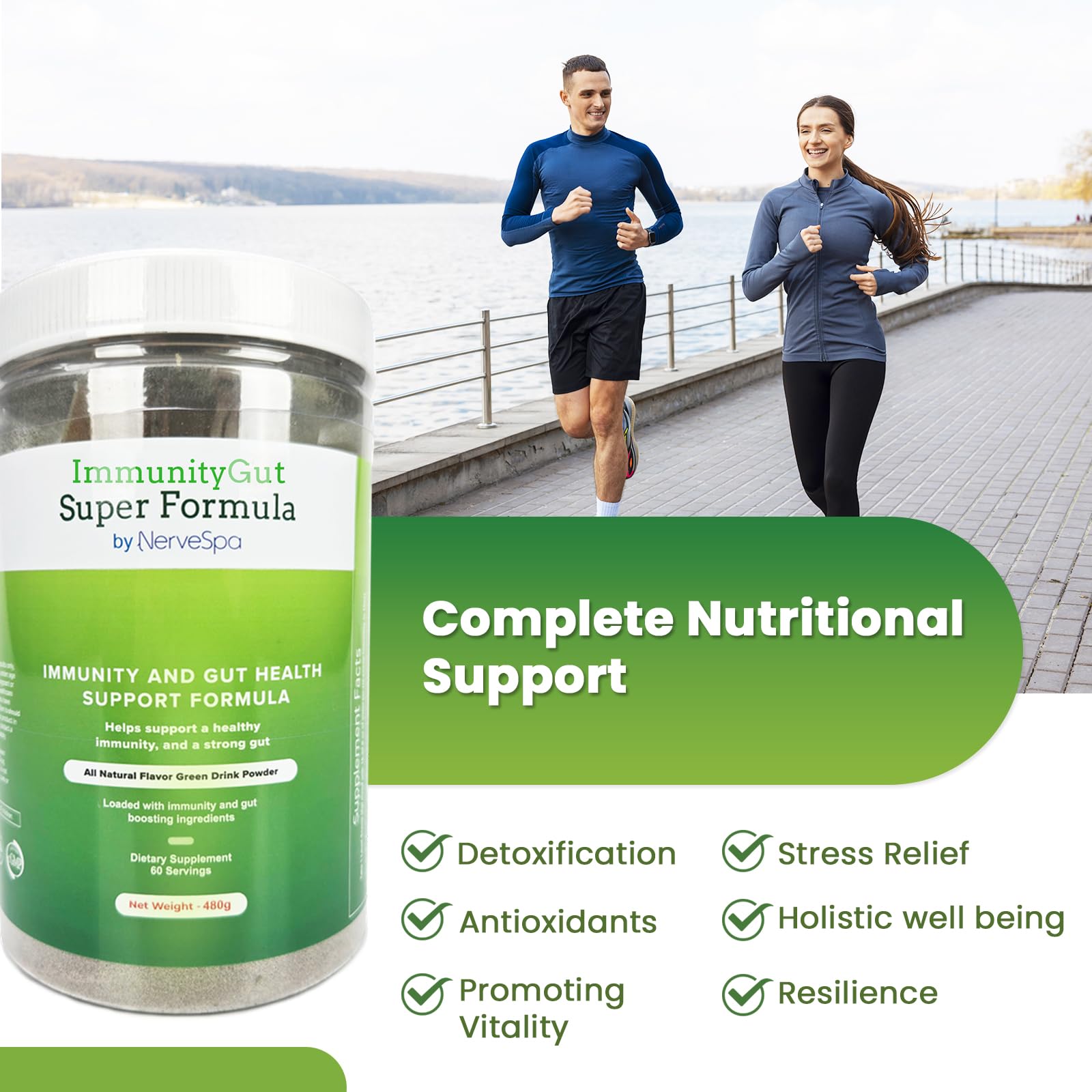Convenient immunity support powder