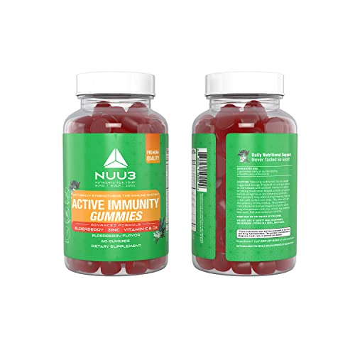 Convenient immunity support with NUU3 gummies