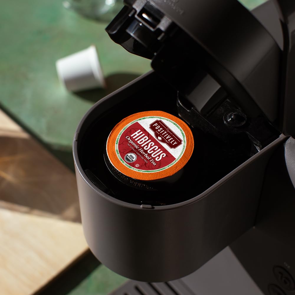 Convenient K-Cup hibiscus tea pods