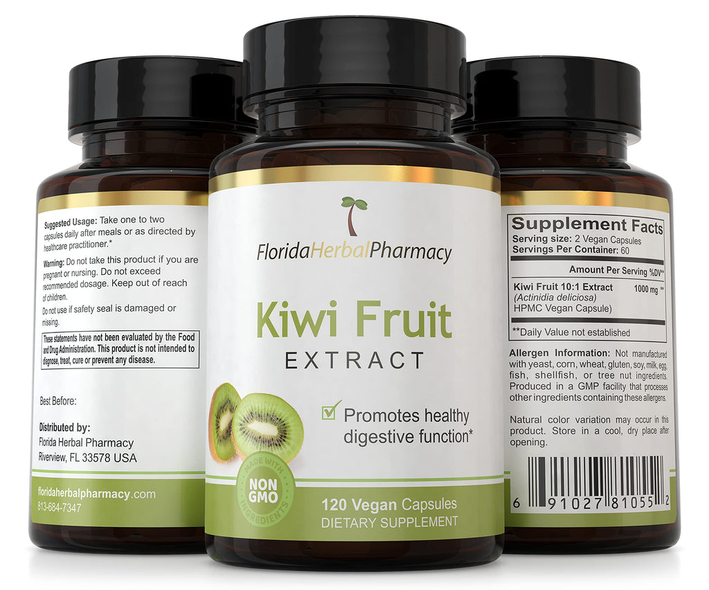 Convenient kiwi fruit supplement capsules
