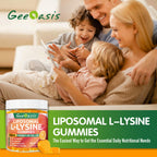 Convenient L-Lysine gummies for on-the-go