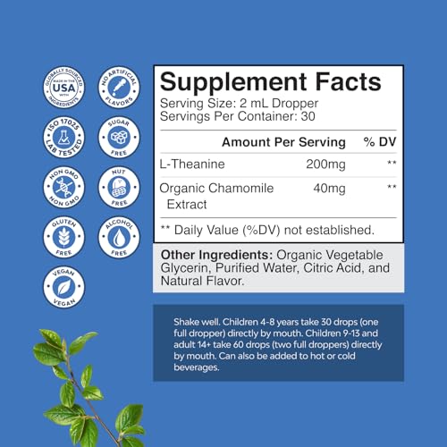 convenient l-theanine liquid formula