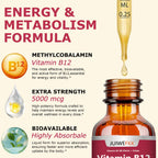 Convenient liquid B12 for daily use