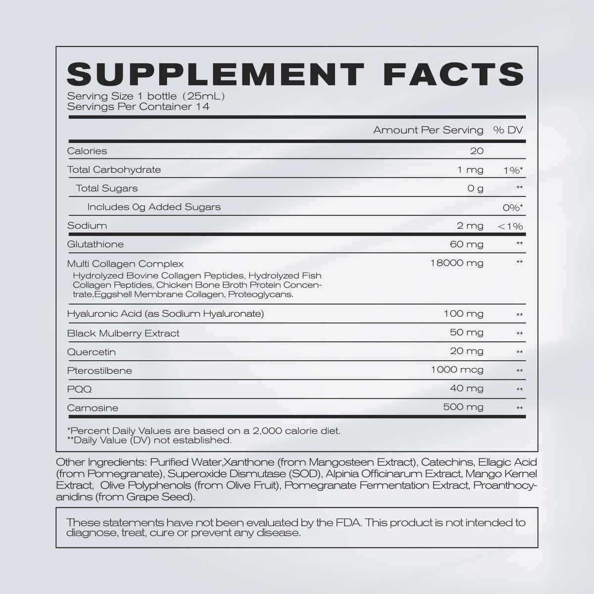convenient liquid collagen supplement