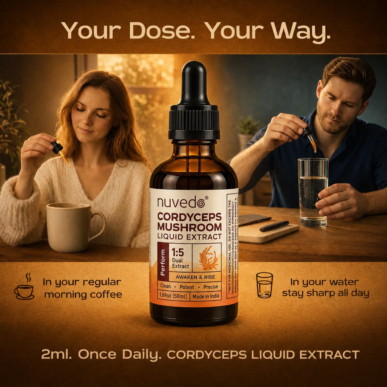 convenient liquid cordyceps dosage